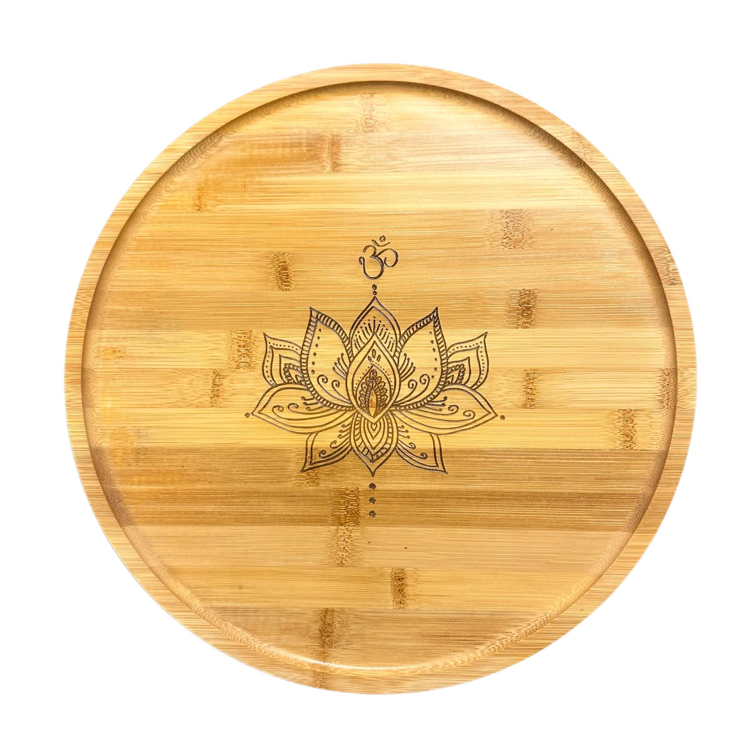 Lotus & Om Thali/Platter/Charcuterie Board – Tinted Heritage