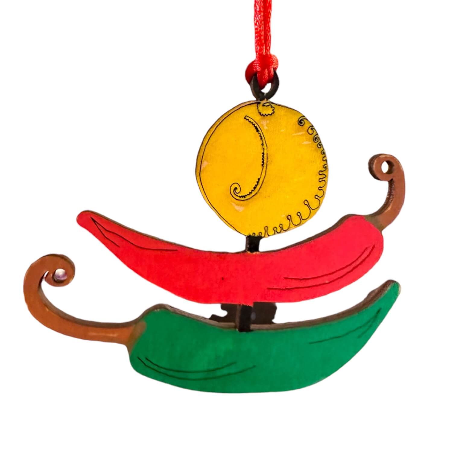 Nimbu Mirchi Nazar Ornament – Tinted Heritage